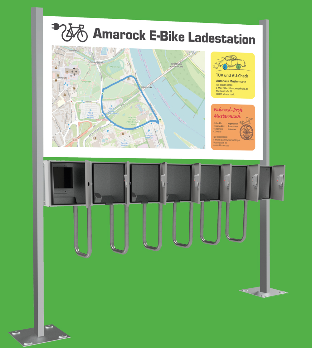 Technische Daten - Amarock GmbH - E-Bike Charging Stationen